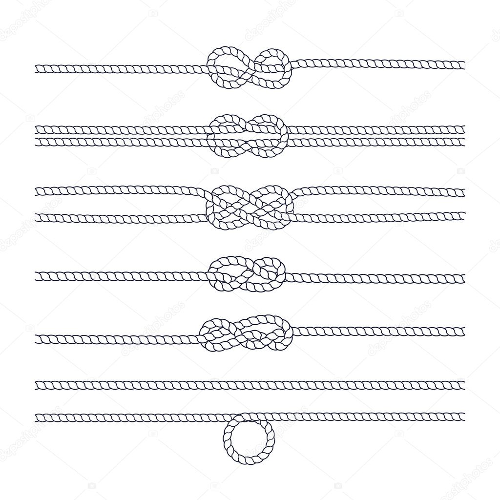 Nautical Rope Knot Graphic