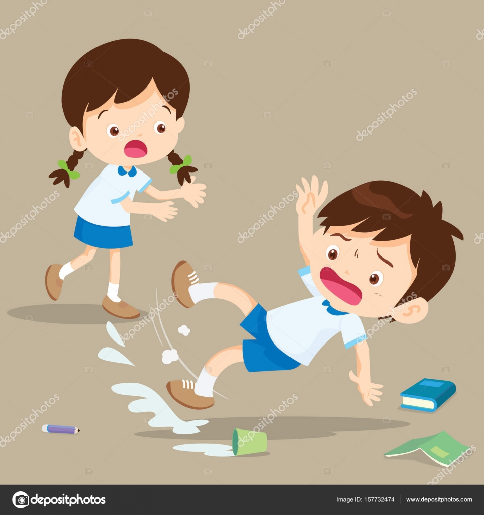 Someone Falling Clipart