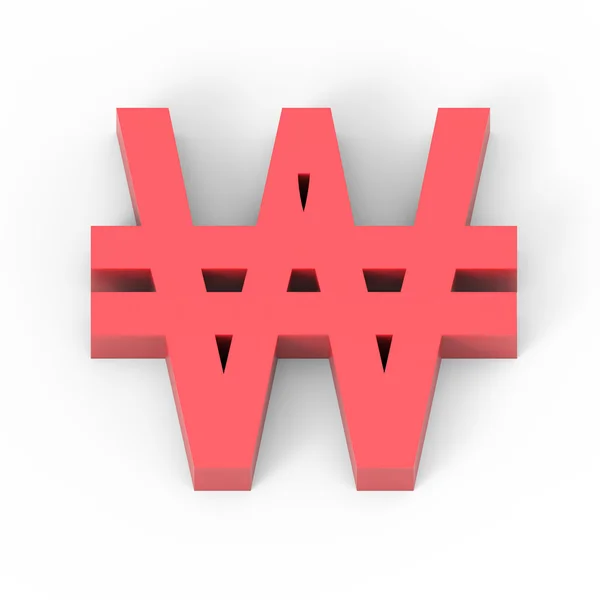 Light yellow Won sign Stock Photo by ©HstrongART 128129572