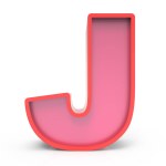 3d purple letter J Stock Photo by ©kchungtw 129757690