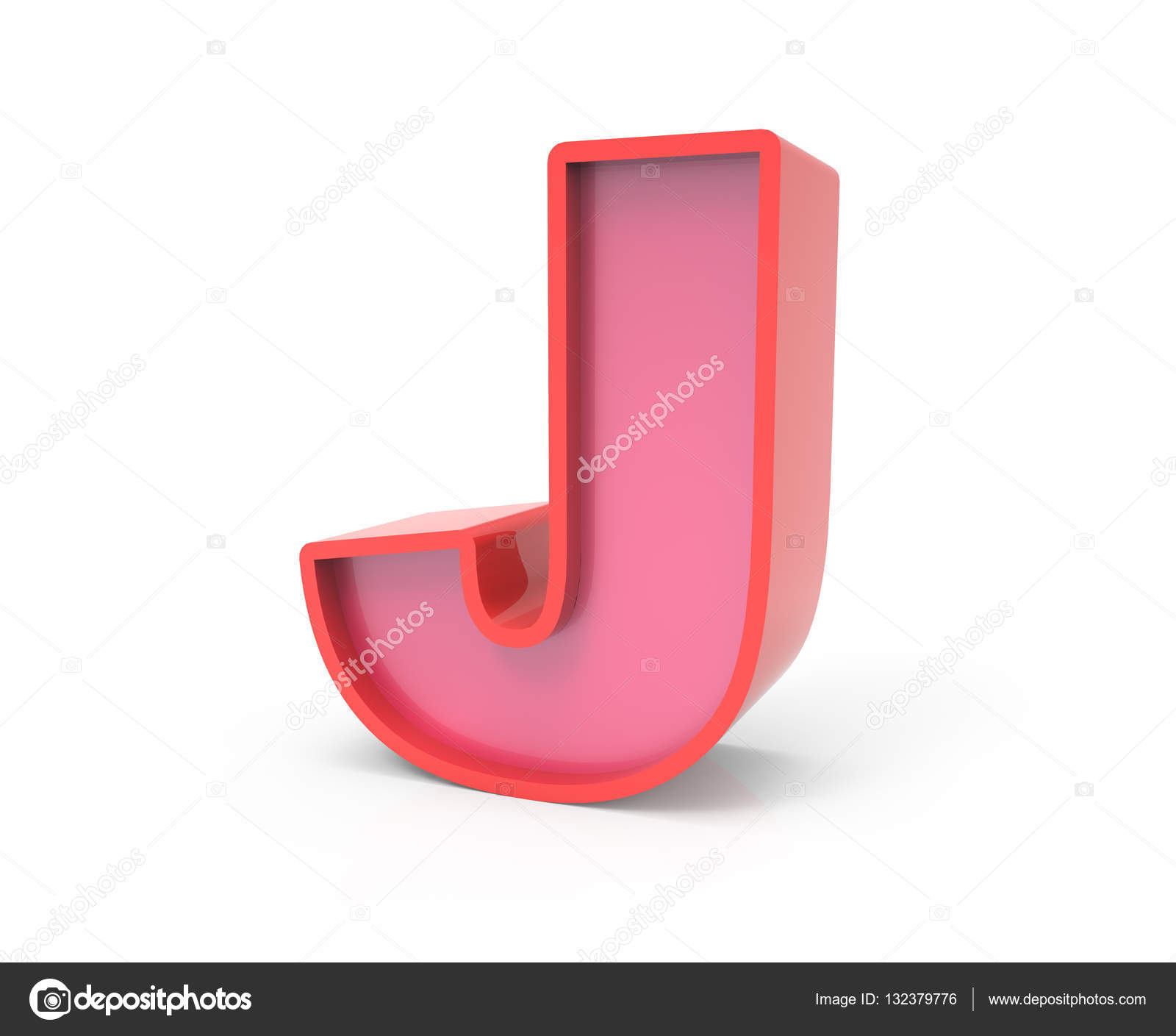 Red block letter J Stock Photo by ©HstrongART 132379776