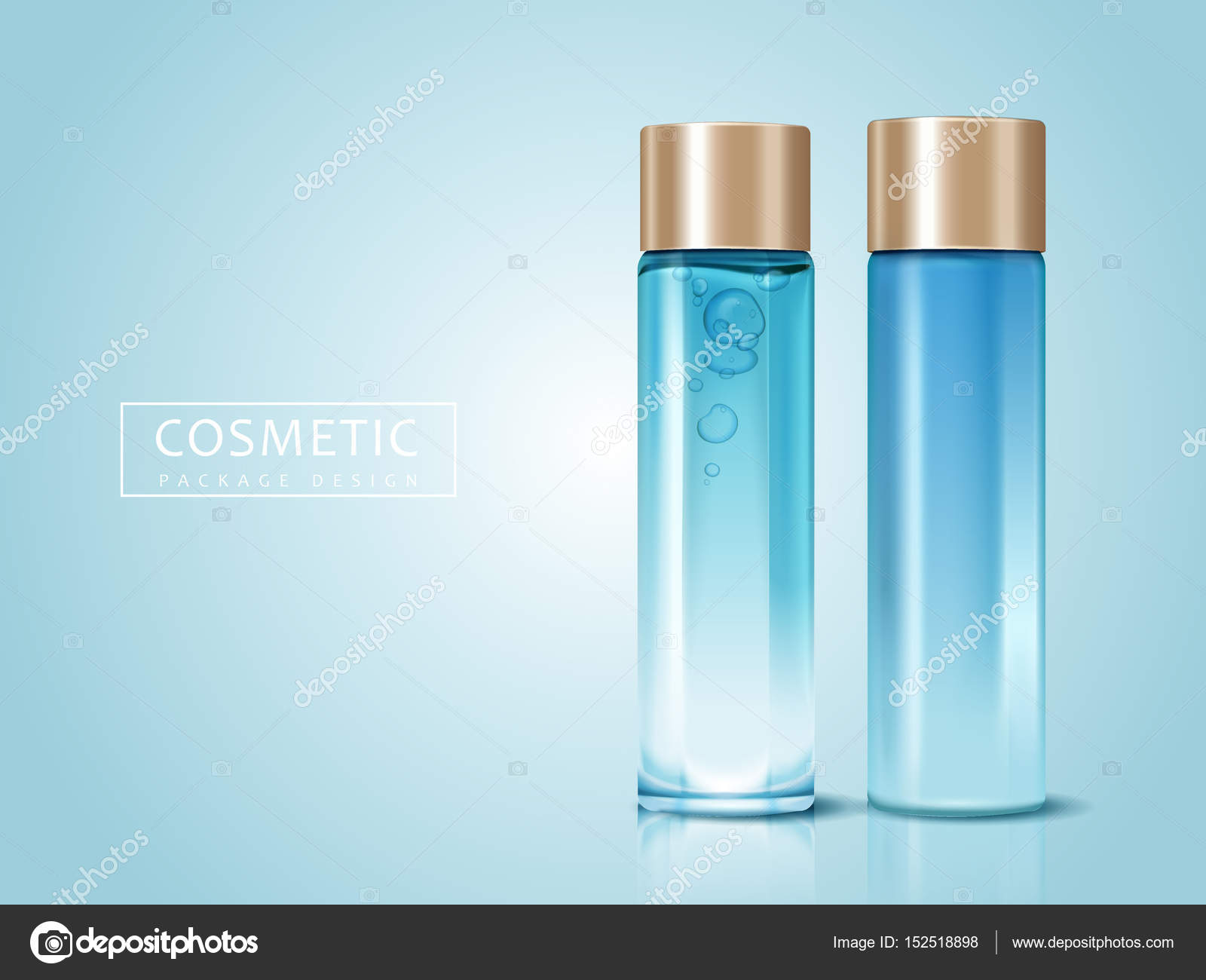 Cosmetic package design — Stock Vector © HstrongART #152518898