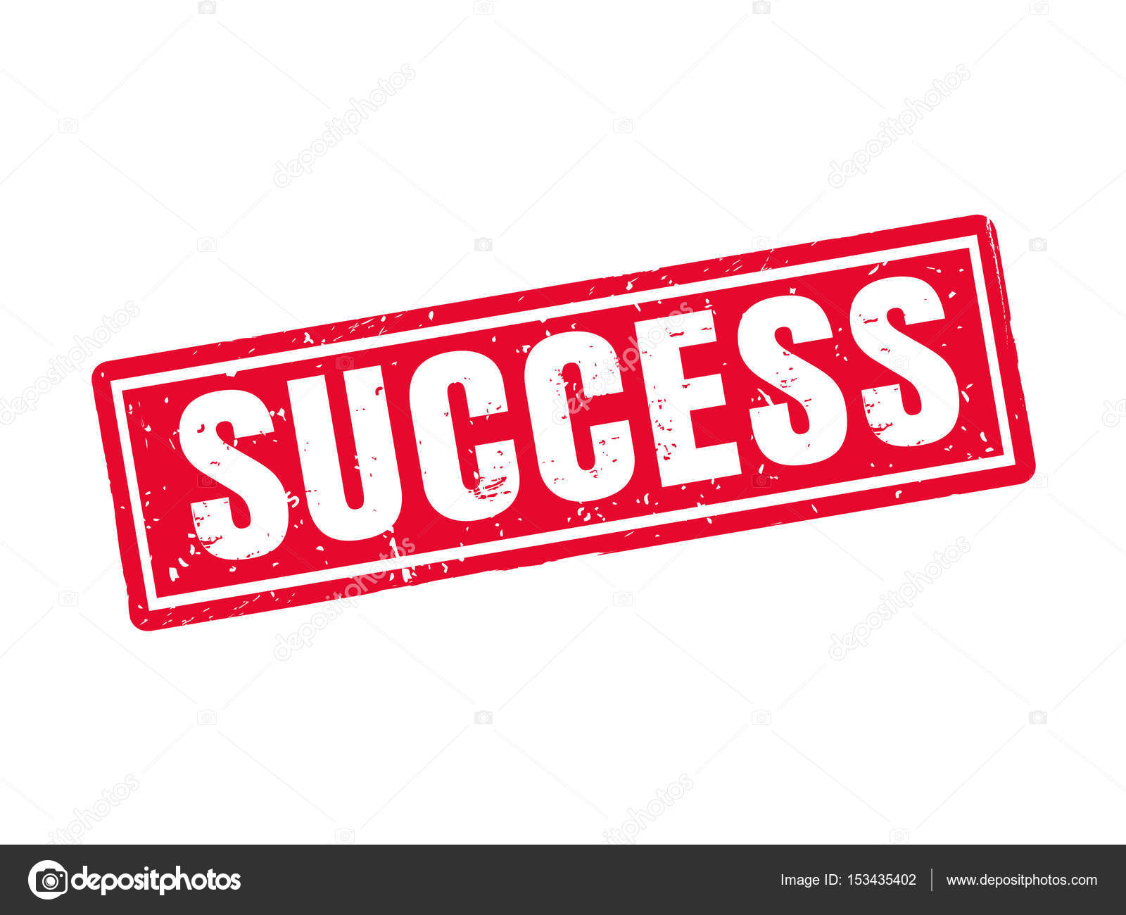 Red Success Stamp