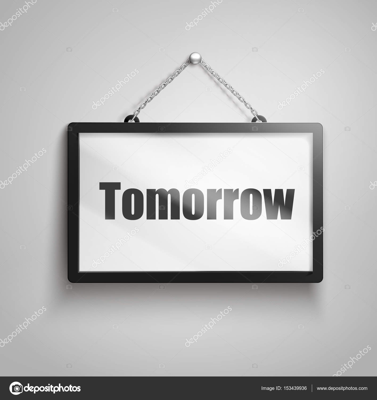 Tomorrow Sign Clipart