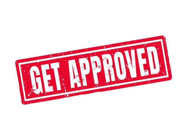 Self Control Red Stamp Style White Background Stock Vector by ...