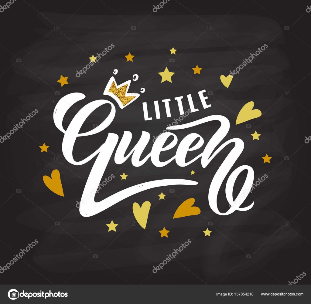 Queen lettering typography poster. Stock Vector Image by ©Svetana ...