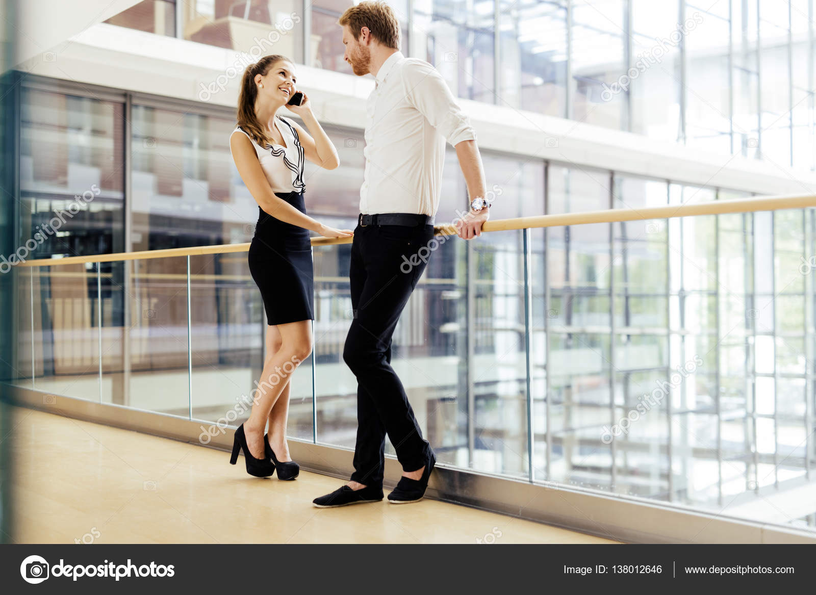 Business people communicating — Stock Photo © nd3000 #138012646