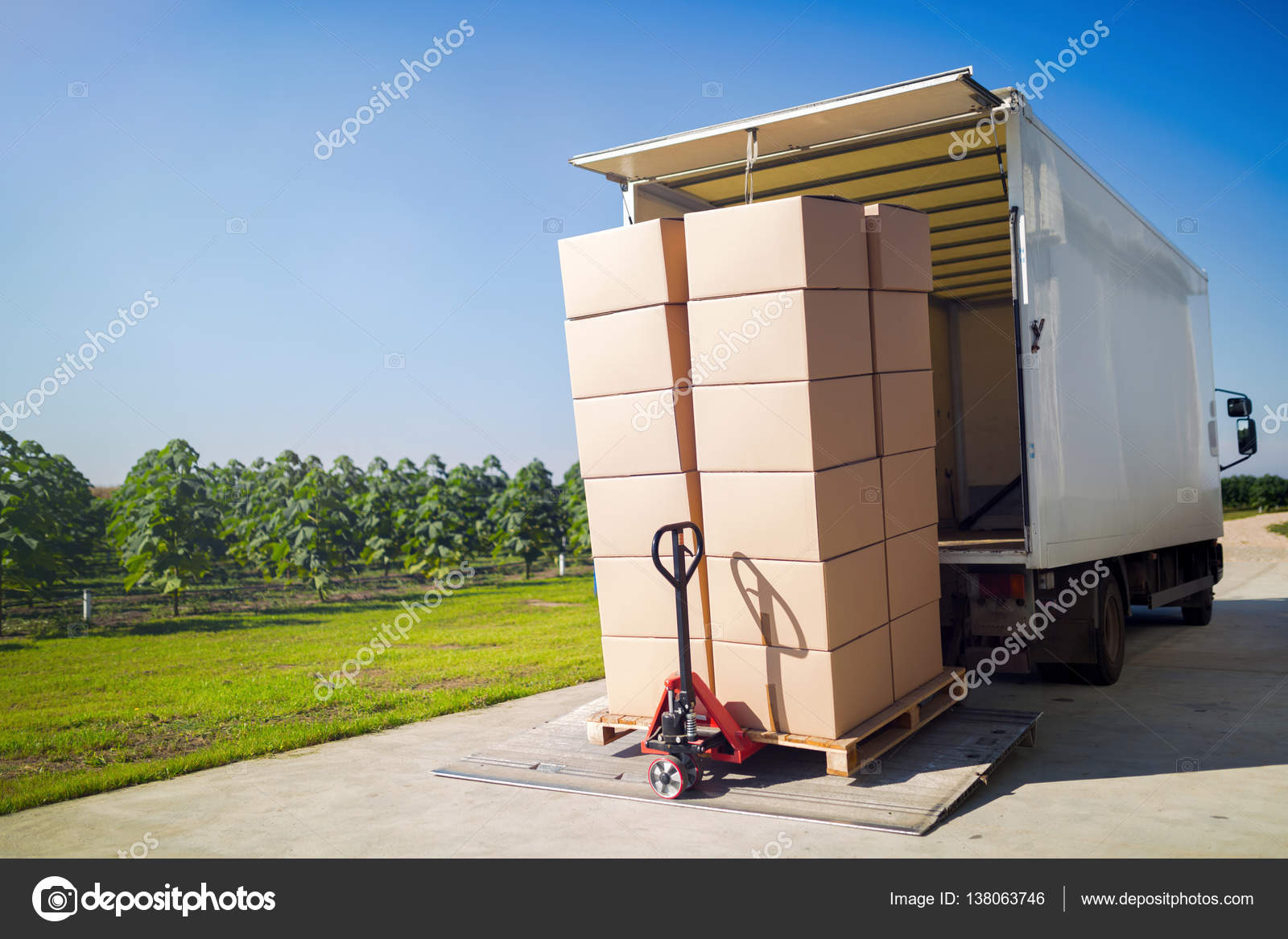 Transportation Of Goods By Trucks