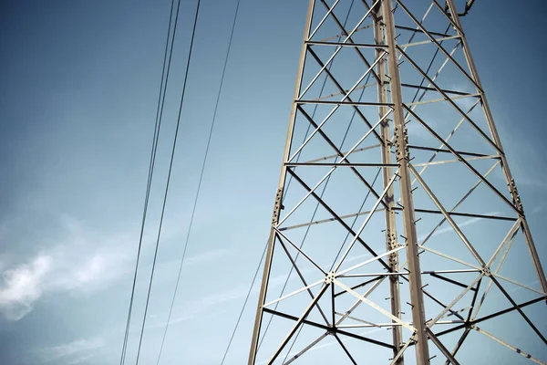 Electrical power grids and lines — Stock Photo © nd3000 #145042747