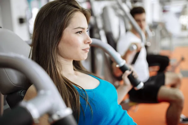 People exercising in gym — Stock Photo © nd3000 #166274622