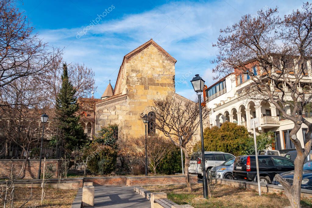 La Basílica de Anchiskhati en la ciudad de Tiflis en Georgia 2024