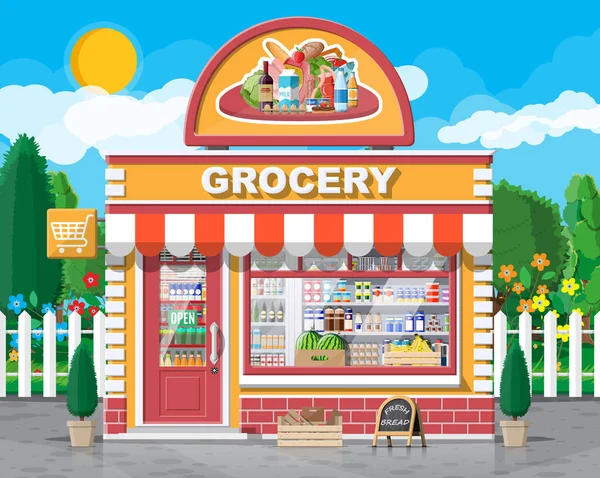13,136,306 Cartoon grocery store Vector Images | Depositphotos