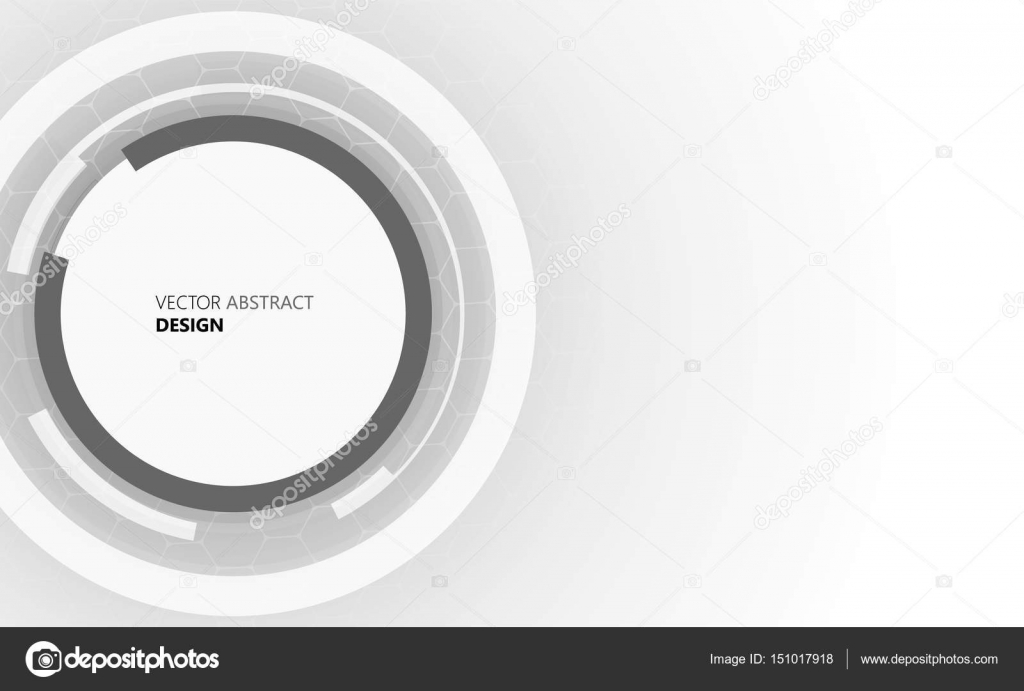 Grey round frame Stock Vector by ©Droidworker 151017918