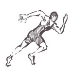 Beautiful sports Boy doing exercises line art drawing, Vector Il Stock ...