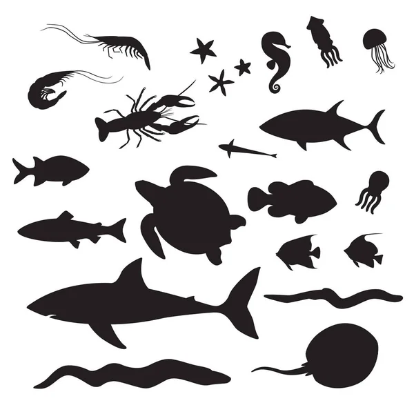 Sea Creature Silhouette
