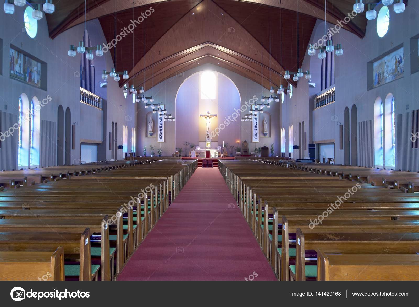Urakami Cathedral interior Stock Photo by ©topphoto 141420168