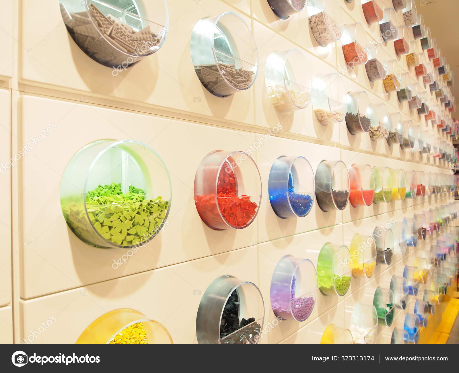 Lego Store Multi Colored Pieces Hong Kong China – Stock Editorial Photo ...
