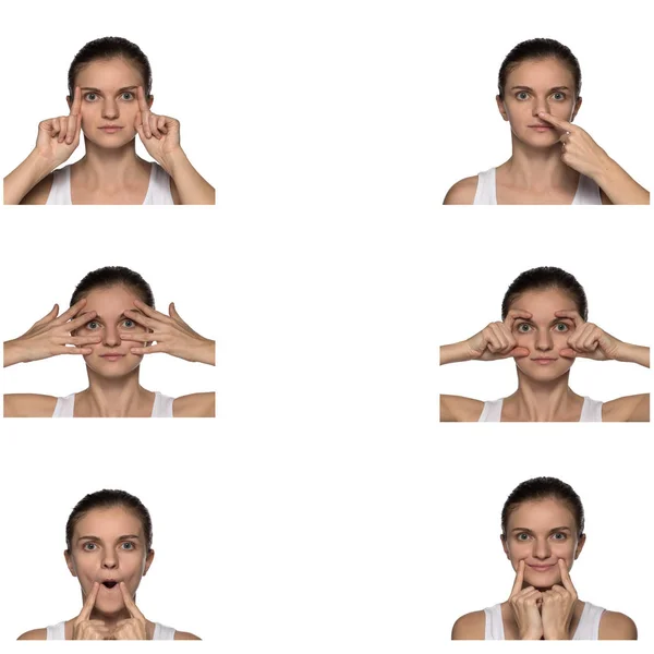 Exercices faciaux Stock Photos, Royalty Free Exercices faciaux Images ...