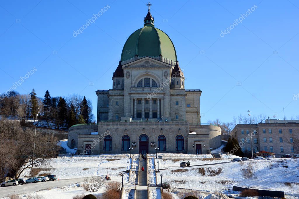 CANADA MONTREAL 02 07 2019: San José Oratorio del Monte Real es una ...
