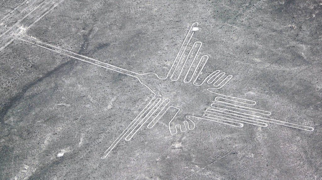 Las Líneas de Colibrí Nazca son una serie de grandes geoglifos antiguos ...
