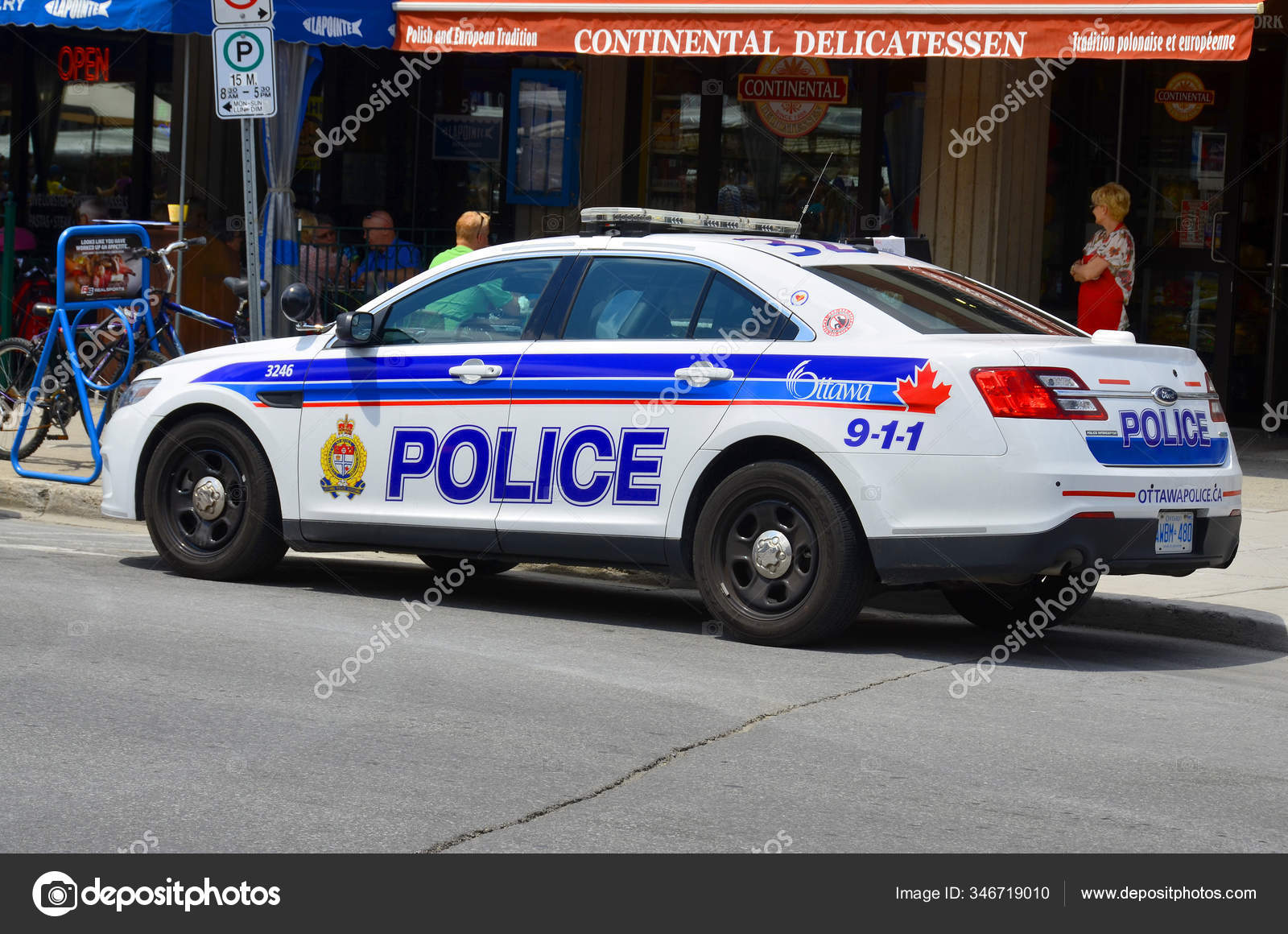 Ottawa Canada June Car Thethe Royal Canadian Mounted Police Rcmp ...