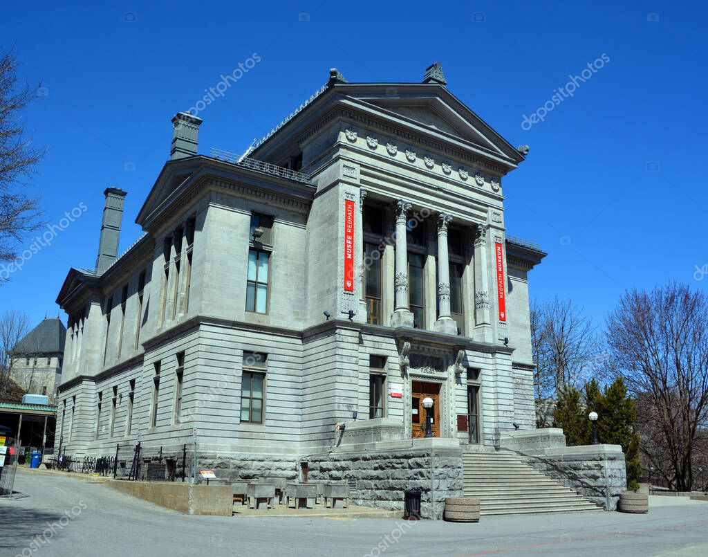 MONTREAL QUEBEC CANADA - 04 23 2020: Redpath Museum es un museo de ...