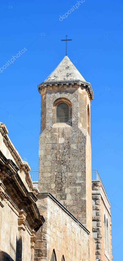 JERUSALEM ISRAEL - 23 10 16: Iglesia de la Flagelación, según los ...