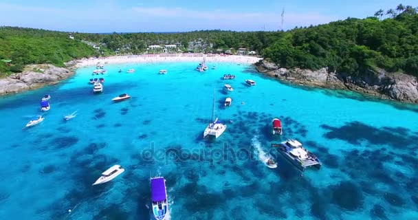 Racha Island Beach. Thailand, Phuket. Yachts , Catamarans and Boats ...