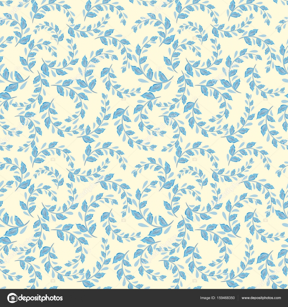 A repeating pattern of small leaves. Prints for cotton fabrics in ...