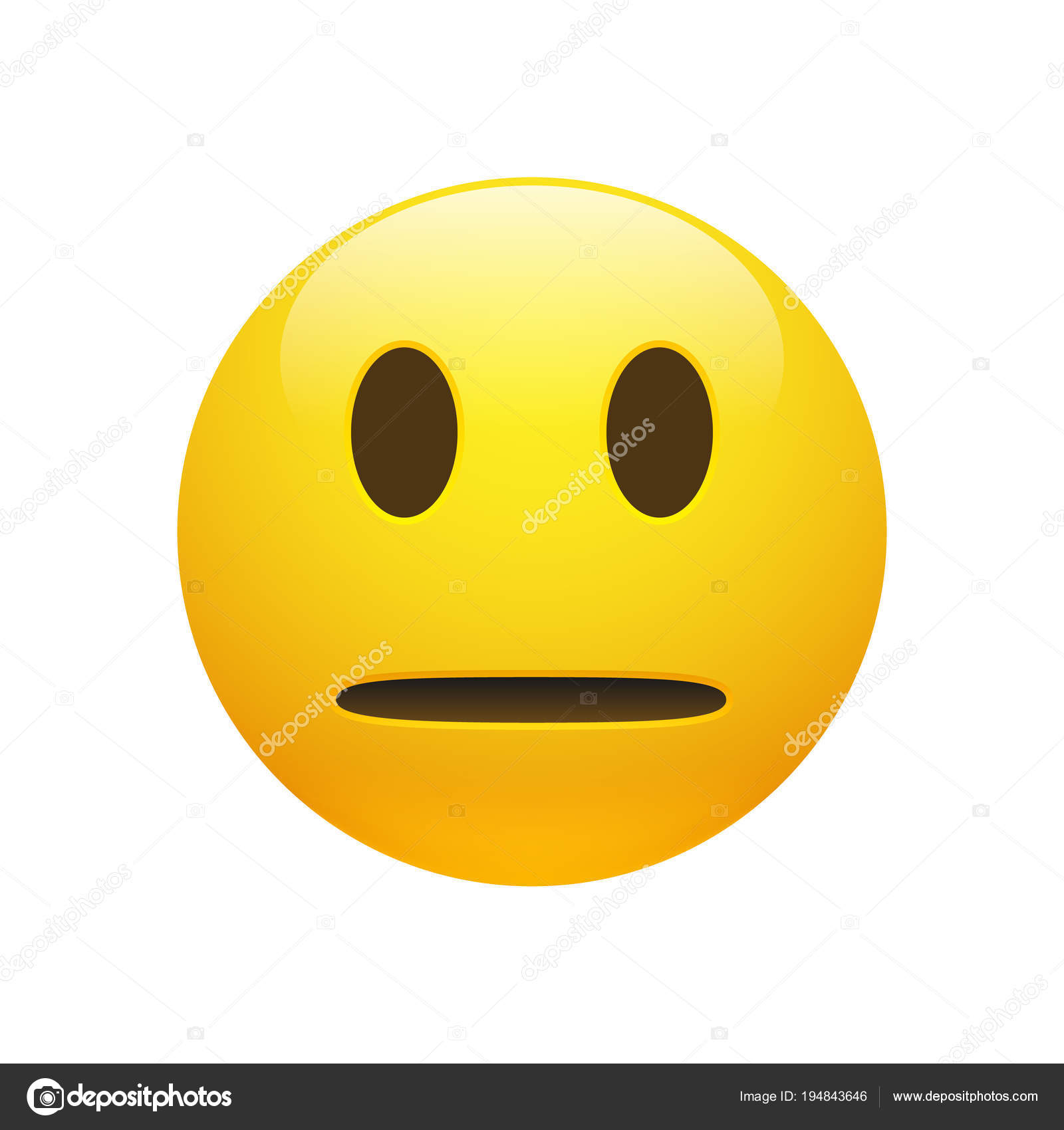 Neutral Emoticon