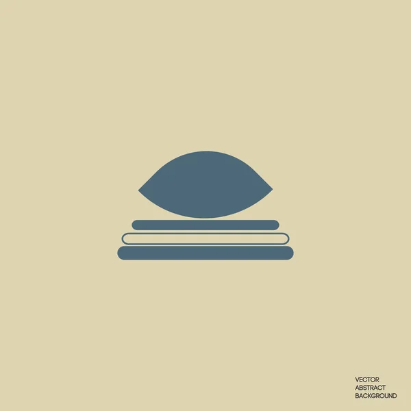 Icon: linen | Vector icon of linen — Stock Vector © frbird #90949350