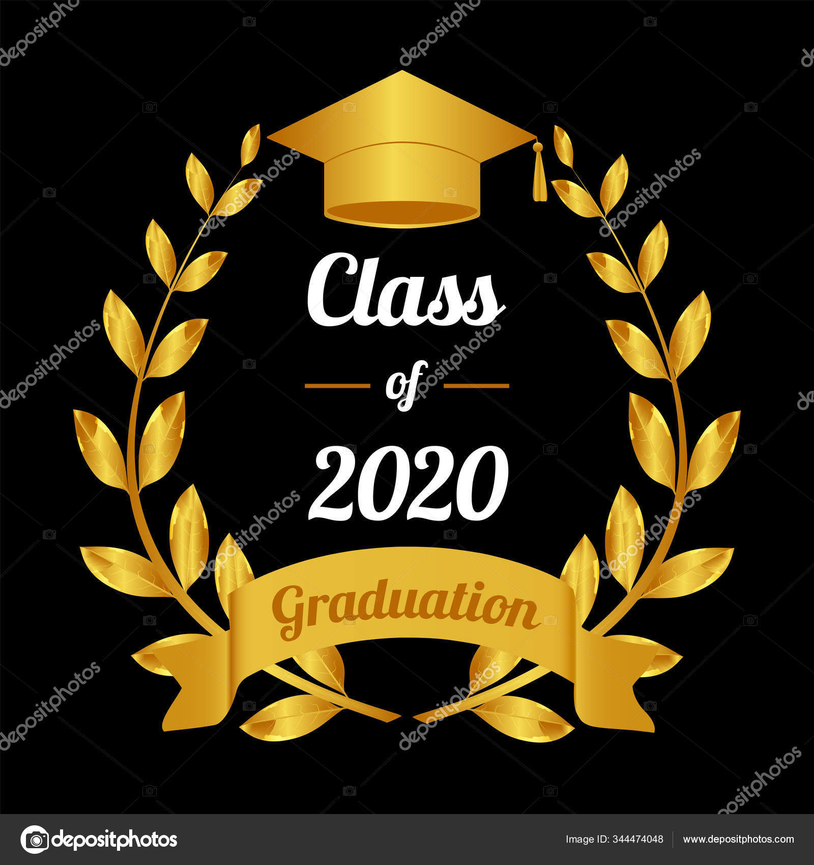 Class 2020 Graduation Certificate Template Congratulate Graduates 2020 ...