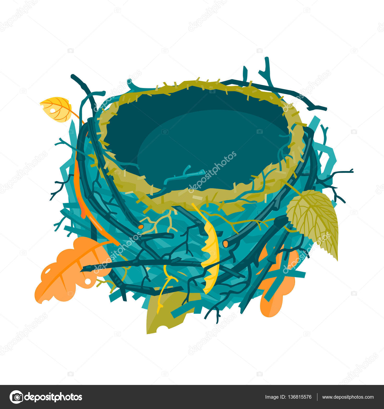 Empty Nest Clipart