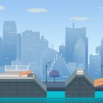 City Game Background — Stock Vector © vitaliyvill #105683358