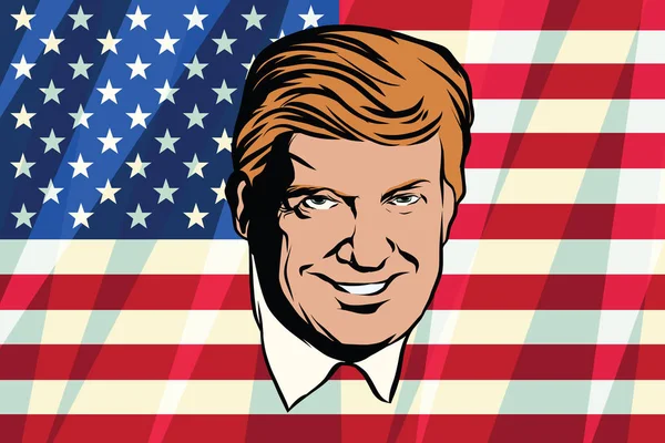 Donald trump illustration Stock Vectors, Royalty Free Donald trump ...