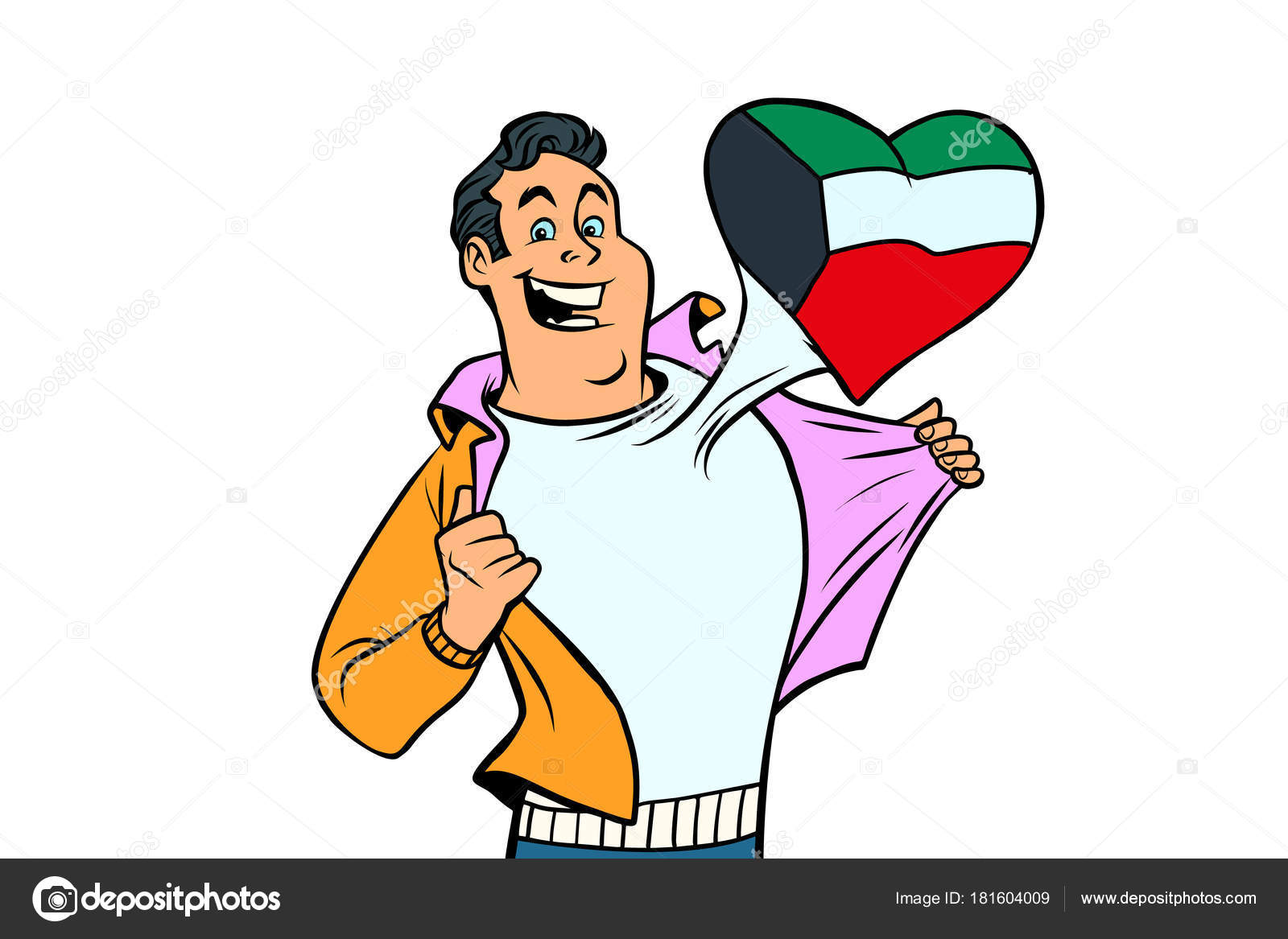Kuwait patriot isolated on white background Stock Vector by ©rogistok ...