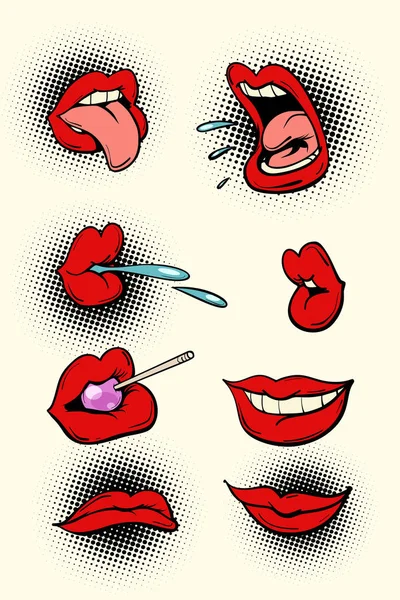 Spitting mouth Vector Art Stock Images | Depositphotos