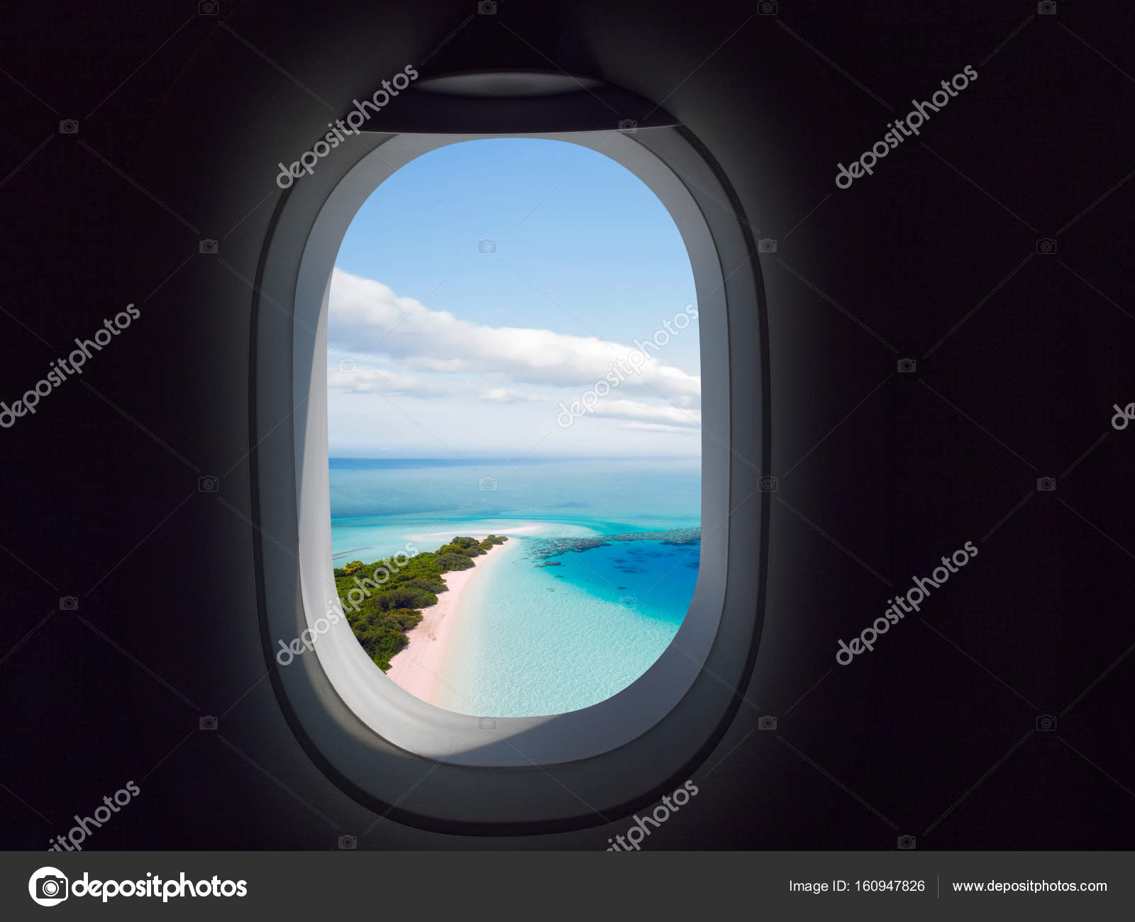 Ocean View From Plane