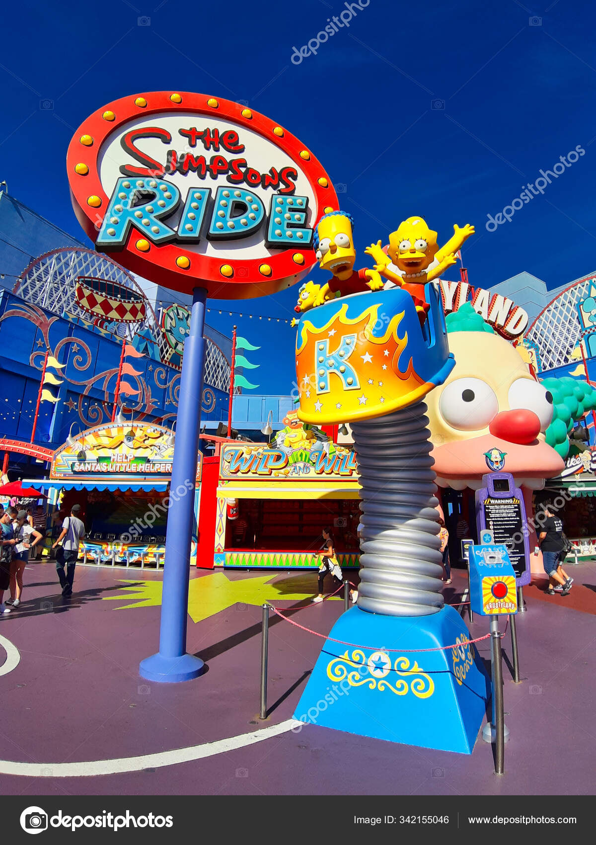 The Simpsons Ride Krustyland