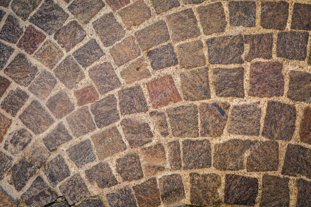 Rustic stone paving, top view — Stock Photo © anaumenko #127417134