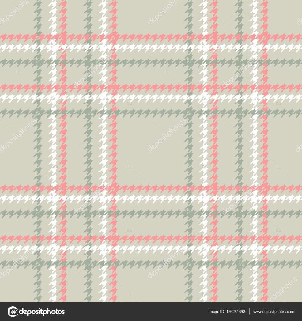 Checkered seamless woolen pattern. Classical English hounds tooth print ...