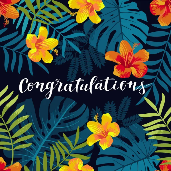 Holiday congratulations lettering Stock Vector Image by ©babayuka #88952800