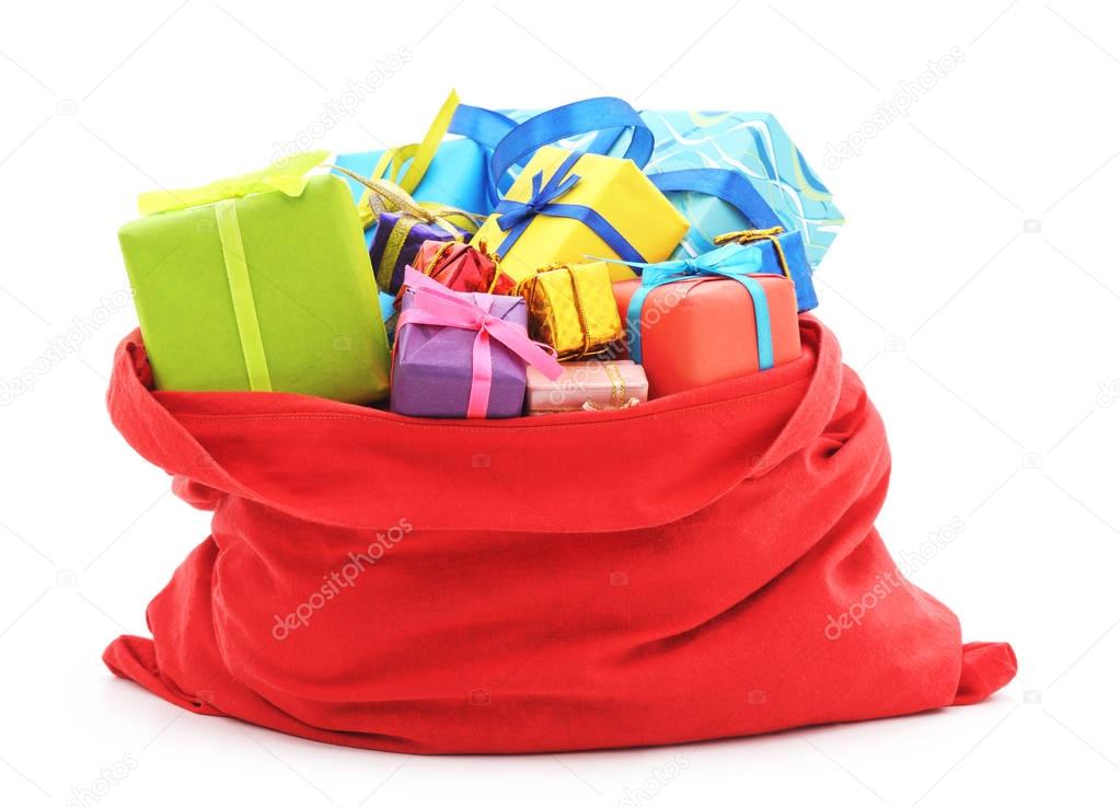 Santa's bag of gifts. Stock Photo by ©Voren1 130097102