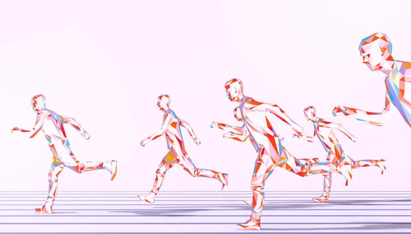 Gente corriendo dibujo Stock Photos, Royalty Free Gente corriendo ...