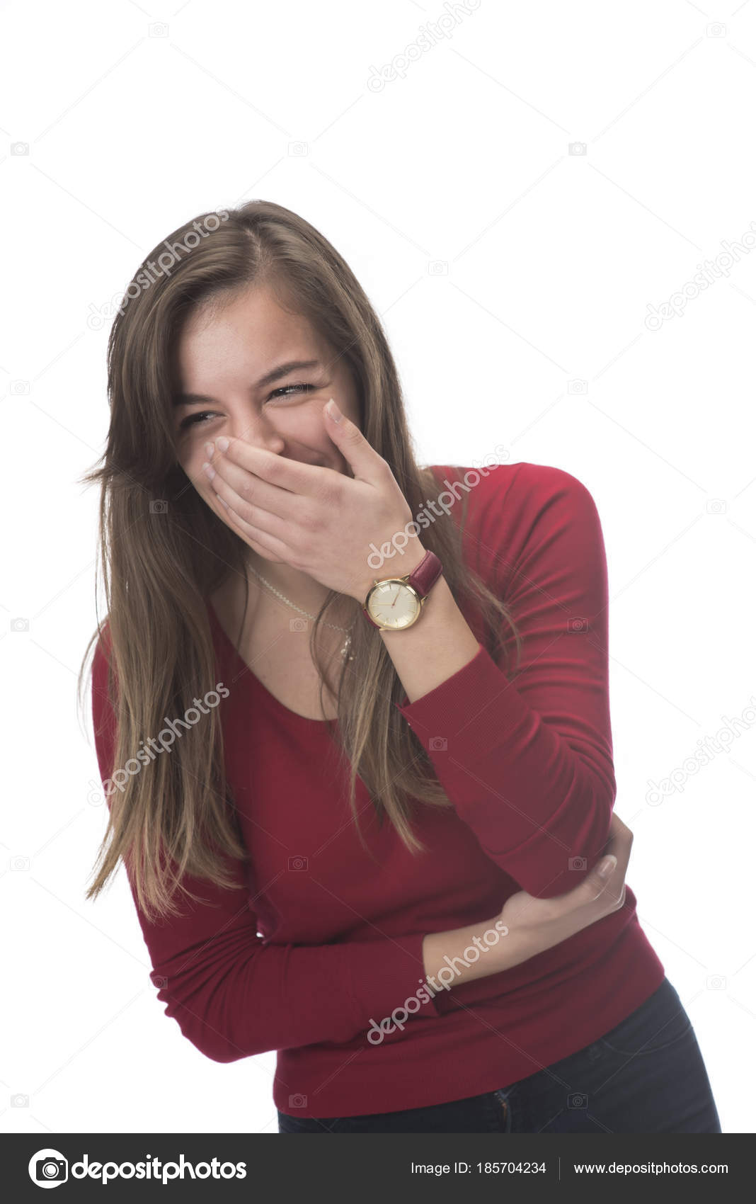 Embarrassed Woman