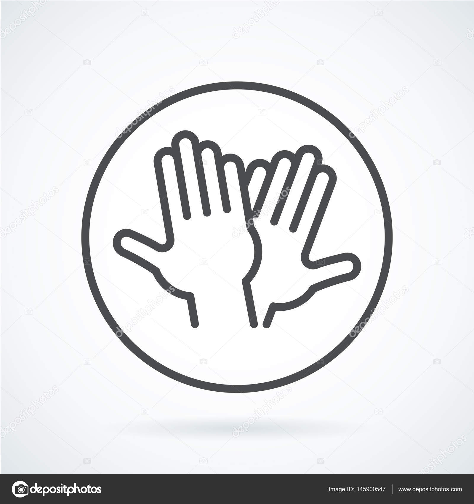 High Five Symbol