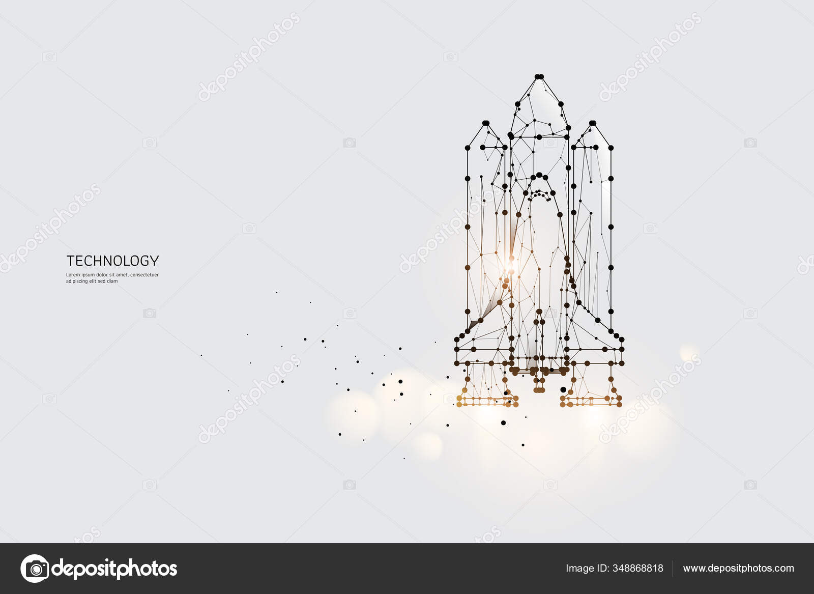 Space Shuttle Graphic Design