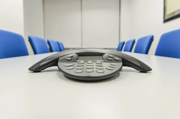 IP conference phone the the meeting room - Stock Image - Everypixel