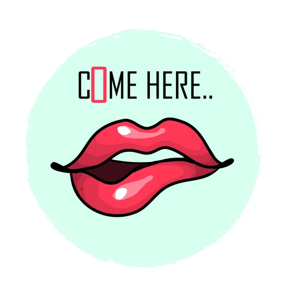 369 Biting lip Vector Images | Depositphotos