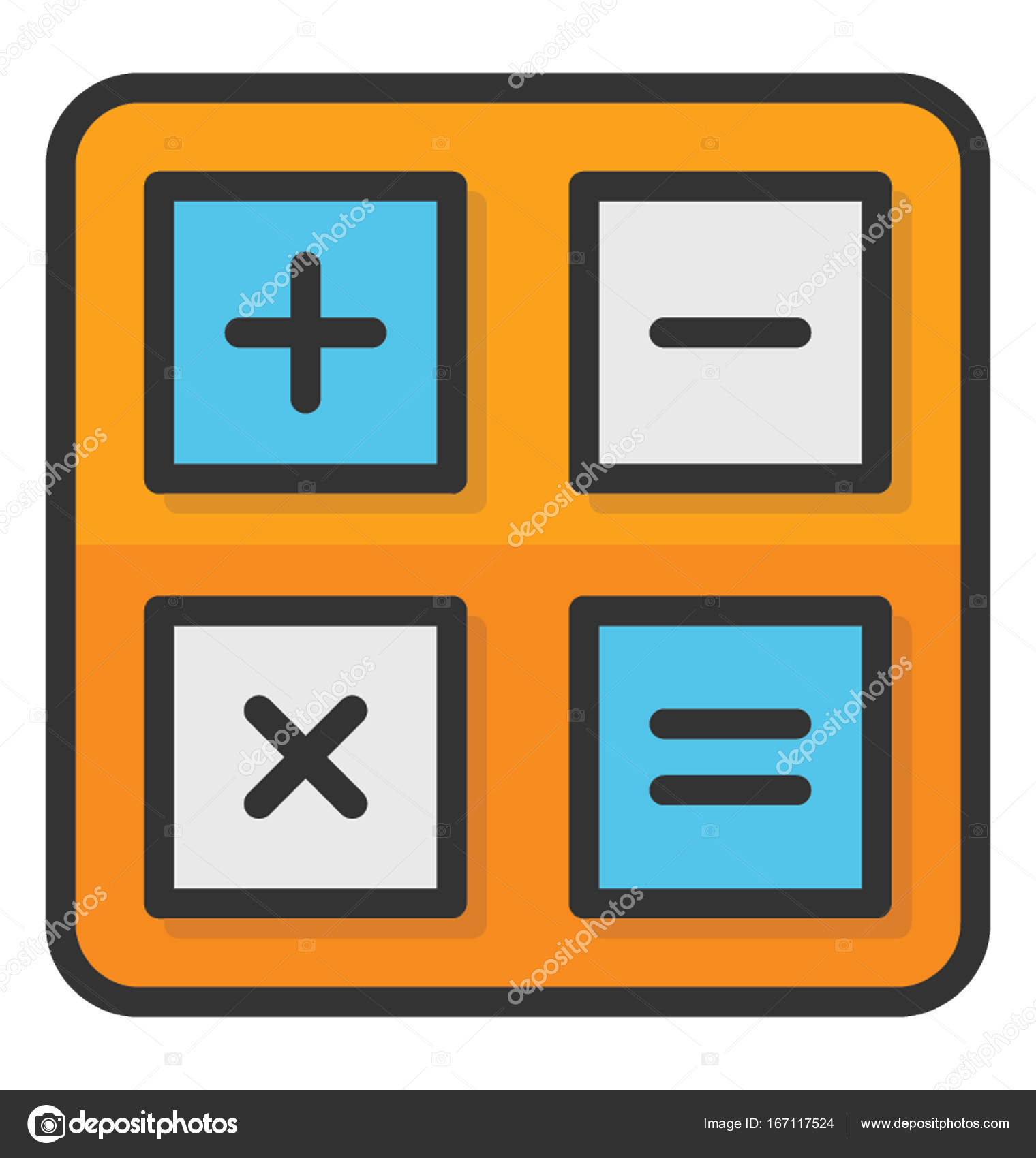 Math Symbols Vector Icon Stock Vector by ©vectorsmarket 167117524